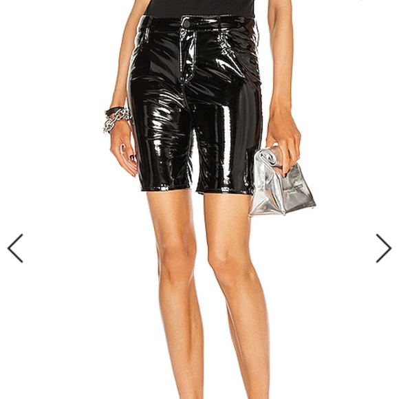 RtA | Shorts | Final Price Nwt Rta Denim Patent Short | Poshmark